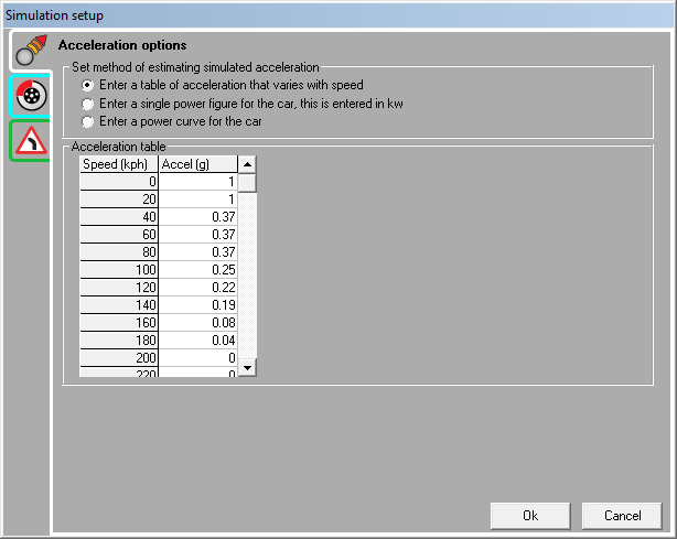 Race Technology Knowledge Base | LapSimulation / Configuring