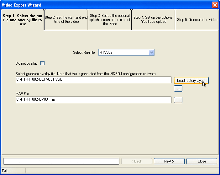 Race Technology Knowledge Base | RTAnalysisTools / RTAnalysisVideoExport