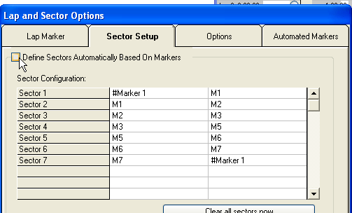 Race Technology Knowledge Base | HowDoI / ManuallyAddSectors