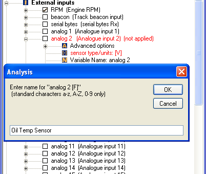 Race Technology Knowledge Base | HowDoI / ConfigureASensor