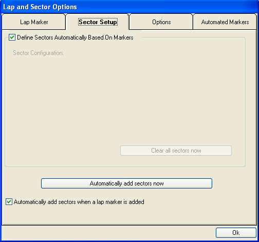 Race Technology Knowledge Base | HowDoI / ManuallyAddSectors