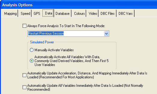 Race Technology Knowledge Base | ManagingData / VariableCalculation