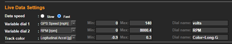 Race Technology Knowledge Base | RTCloud / SettingsPage