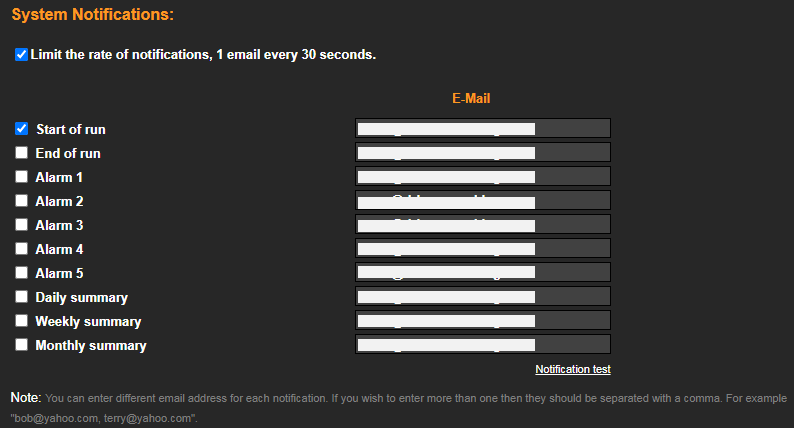 Race Technology Knowledge Base | RTCloud / SettingsPage