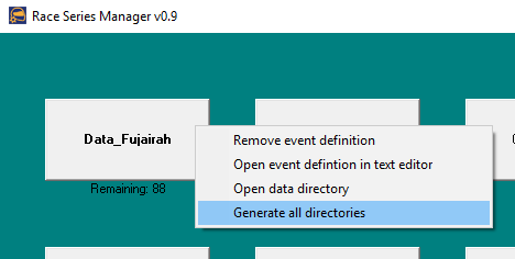 Race Technology Knowledge Base | RaceSeriesManger / SharingTheData