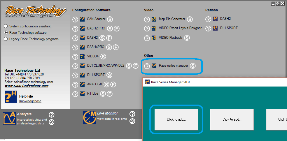 Race Technology Knowledge Base | RaceSeriesManger ...