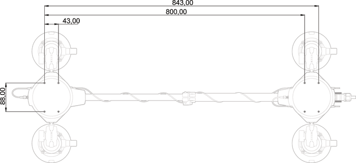 Race Technology Knowledge Base | SPEEDBOXMINI-DualAntennaINSInstallation / DualAntennaINSMounting