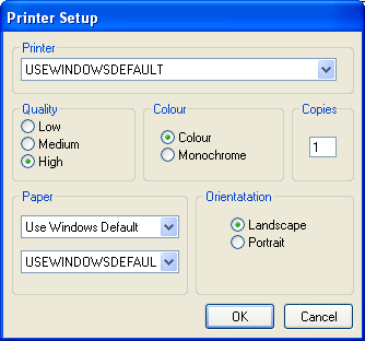 Race Technology Knowledge Base | UserInterface / Printing